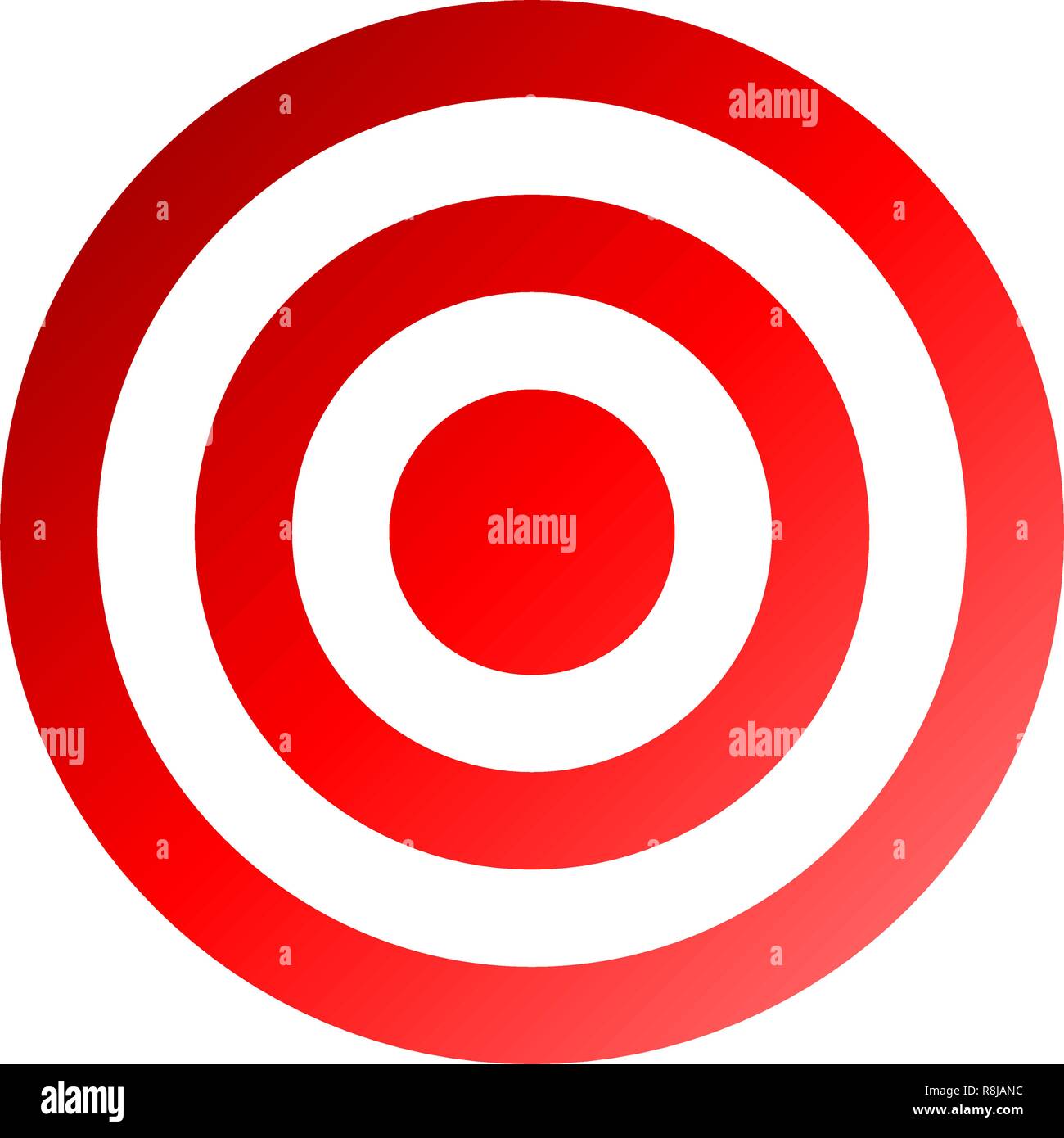 Target sign - red gradient transparent, isolated - vector illustration ...