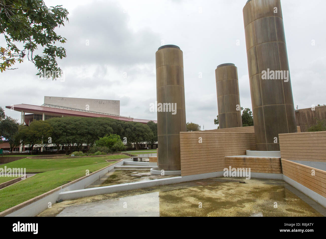Tranquility Park, Houston, Texas Stock Photo - Alamy