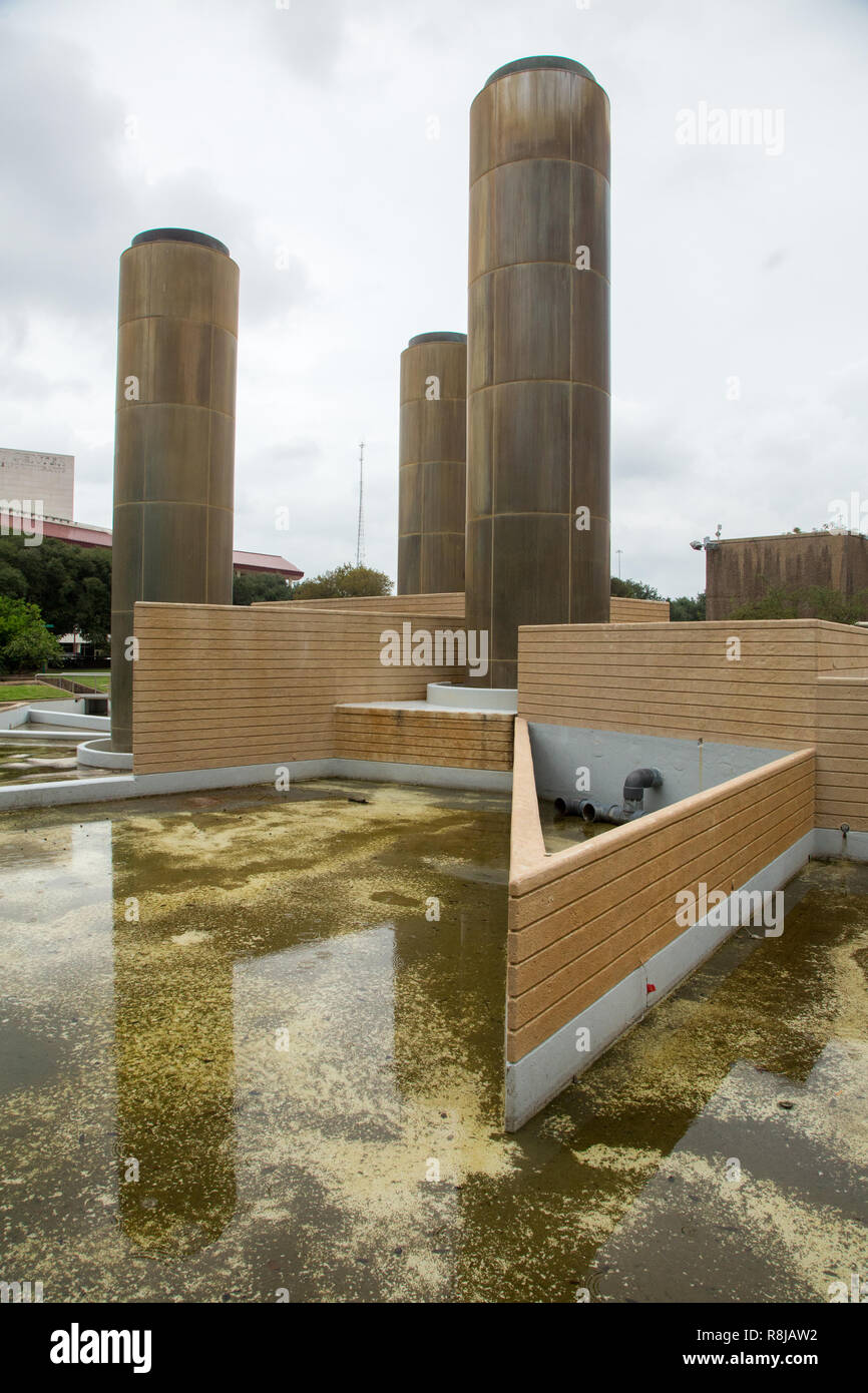 Tranquility Park, Houston, Texas Stock Photo - Alamy