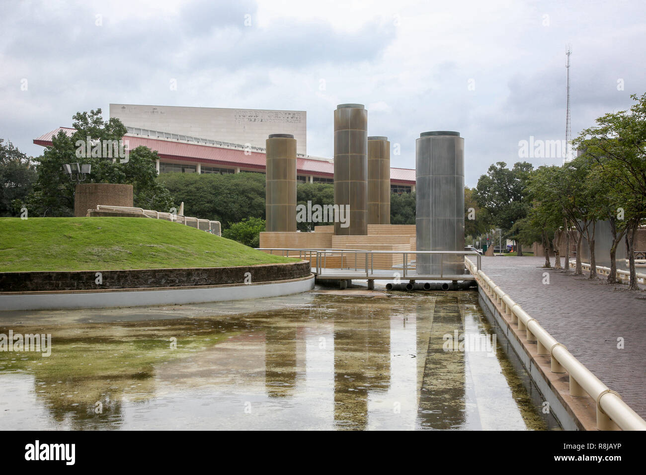 Tranquility Park, Houston, Texas Stock Photo - Alamy