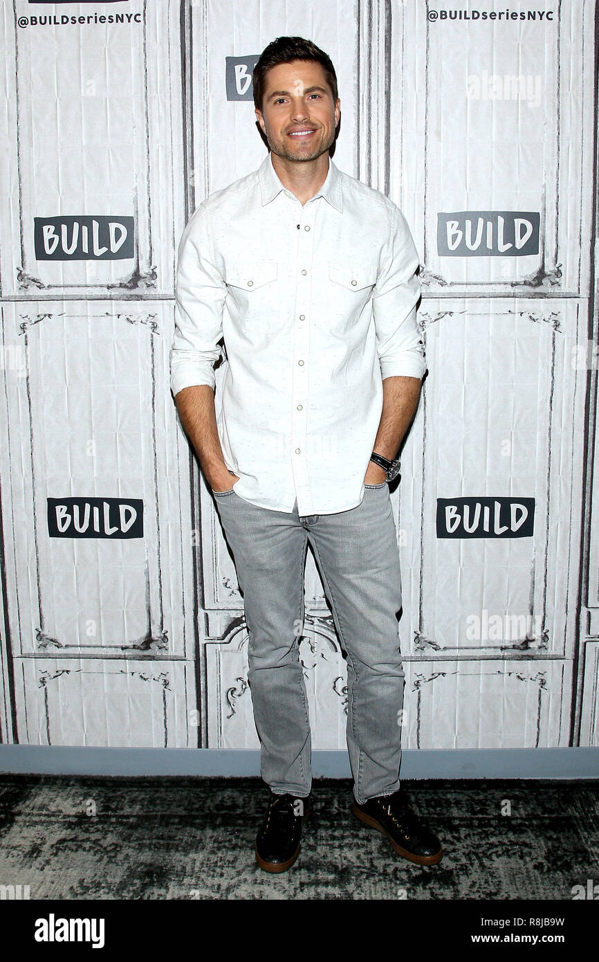 NEW YORK, NY - AUGUST 30: Build presents Eric Winter discussing the ...