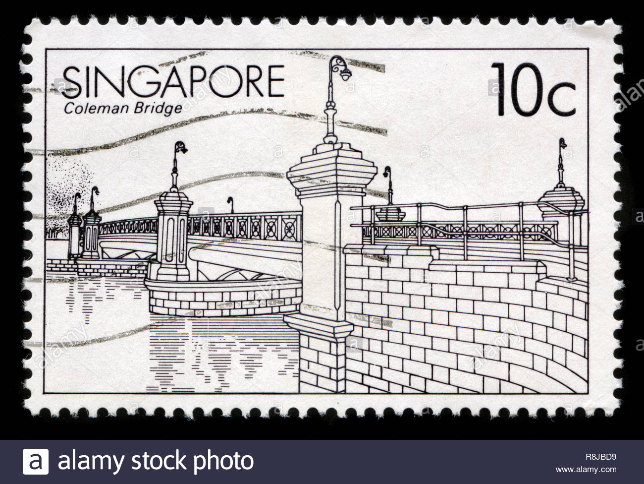 Singapore Postage Stamp Stock Photos & Singapore Postage Stamp Stock ...
