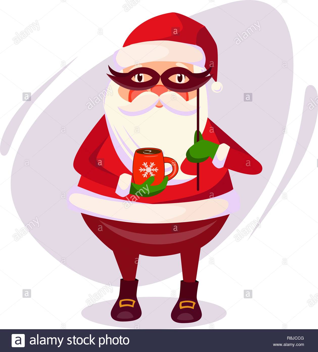 Secret Santa Stock Vector Images - Alamy