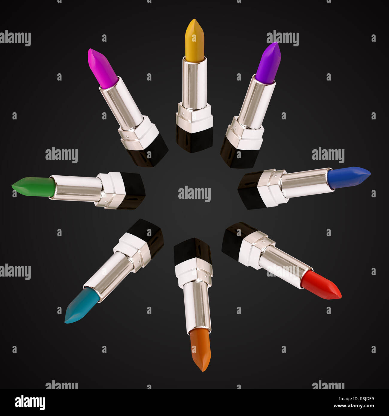 Makeup collage hi-res stock photography and images - Alamy