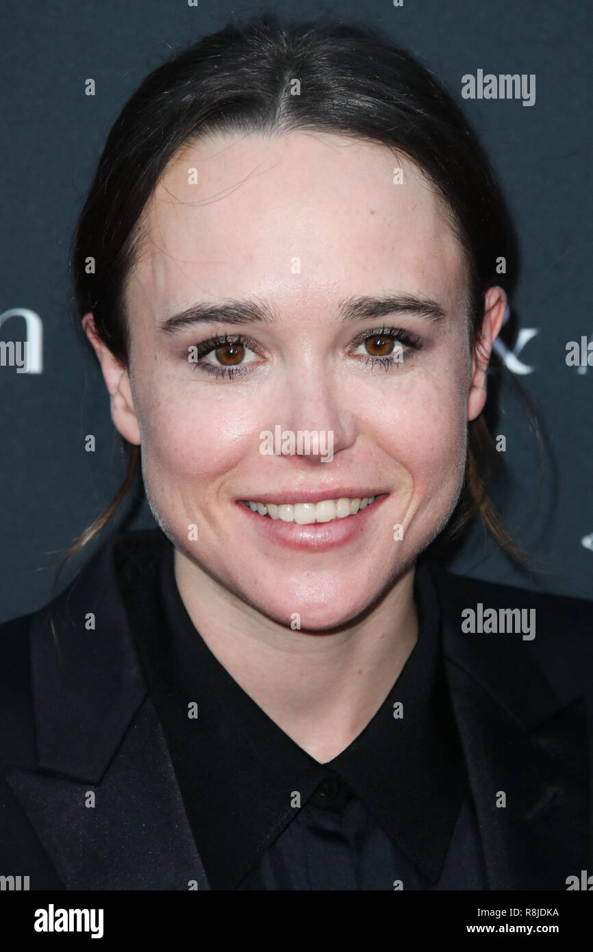 LOS ANGELES, CA, USA - OCTOBER 07: Ellen Page at the 2017 L.A. Dance ...