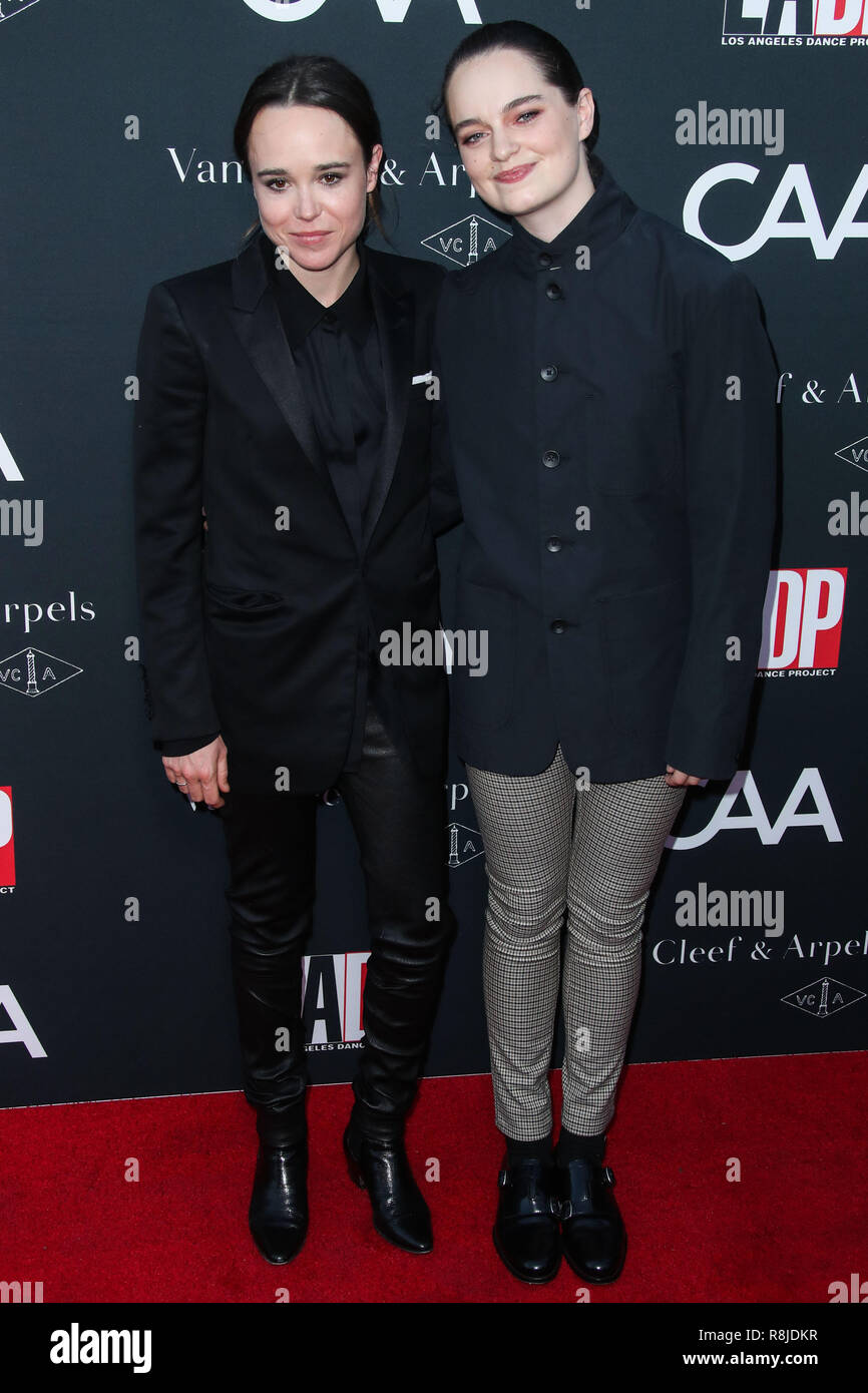 LOS ANGELES, CA, USA - OCTOBER 07: Ellen Page, Emma Portner at the 2017 ...