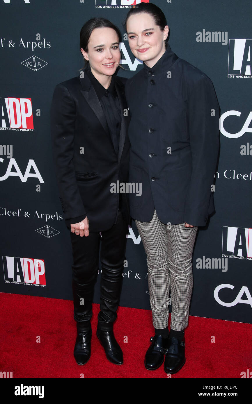LOS ANGELES, CA, USA - OCTOBER 07: Ellen Page, Emma Portner at the 2017 ...