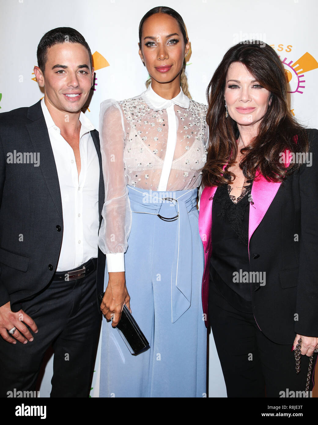 LOS ANGELES, CA, USA - OCTOBER 05: Dr. John Sessa, Leona Lewis, Lisa ...