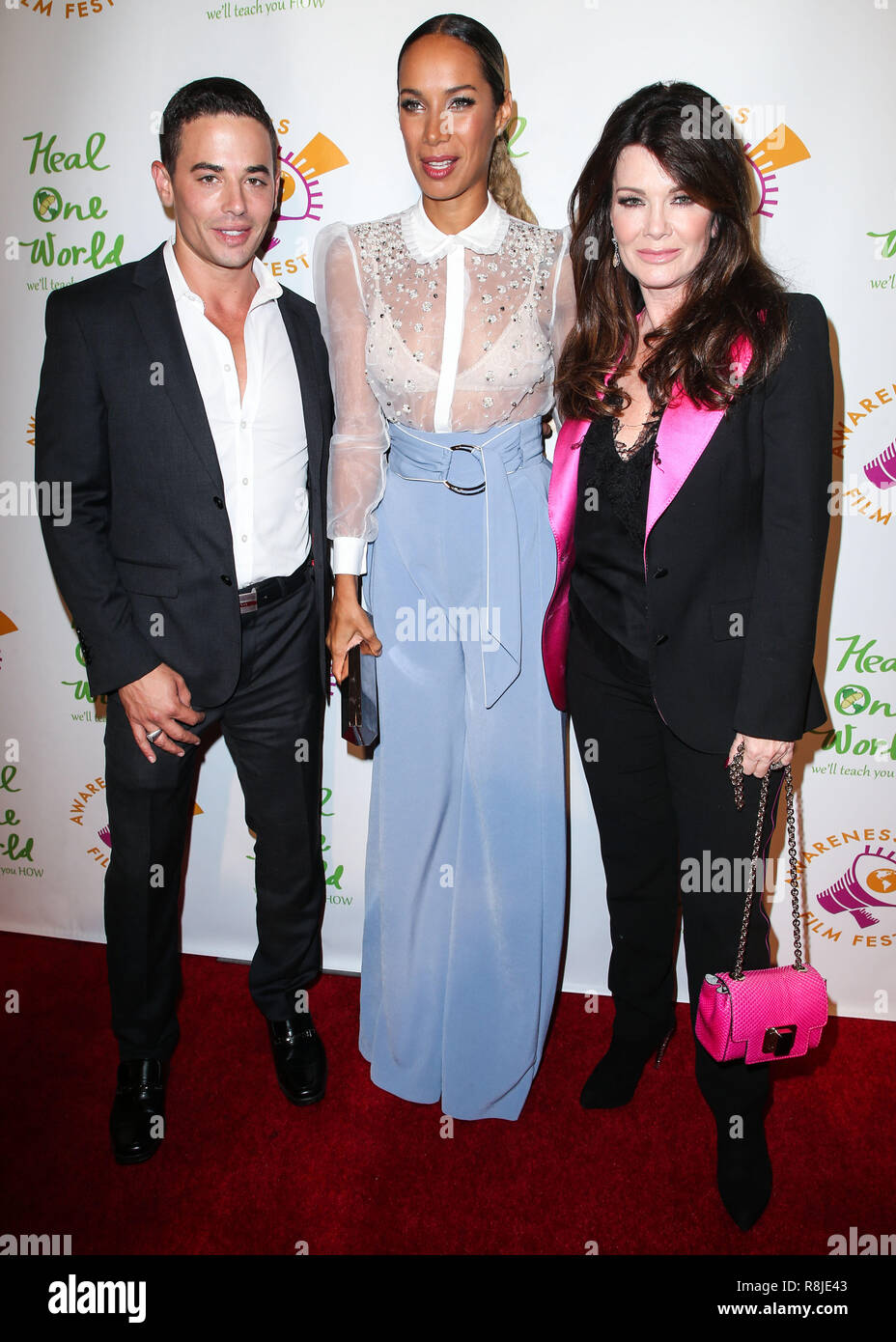 LOS ANGELES, CA, USA - OCTOBER 05: Dr. John Sessa, Leona Lewis, Lisa ...