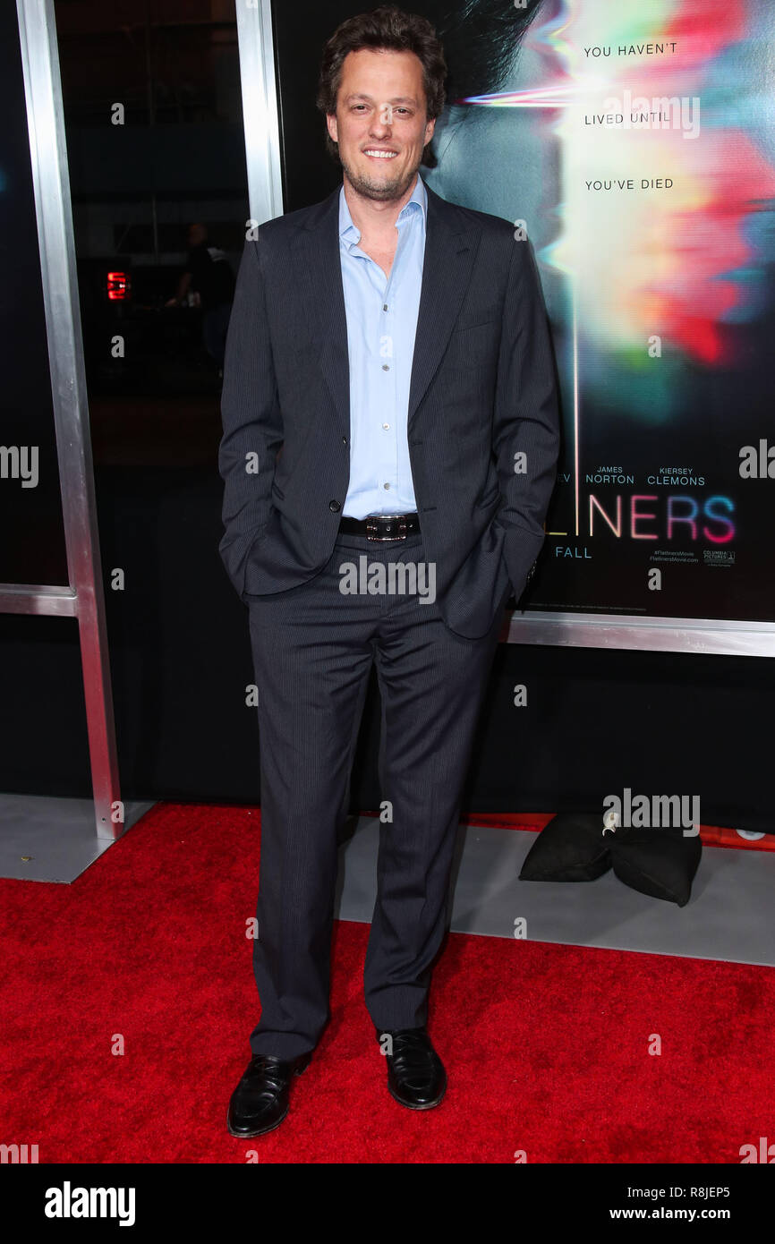 LOS ANGELES, CA, USA - SEPTEMBER 27: Nathan Barr at the Los Angeles ...