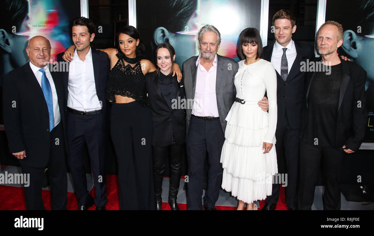 LOS ANGELES, CA, USA - SEPTEMBER 27: Laurence Mark, Diego Luna, Kiersey ...