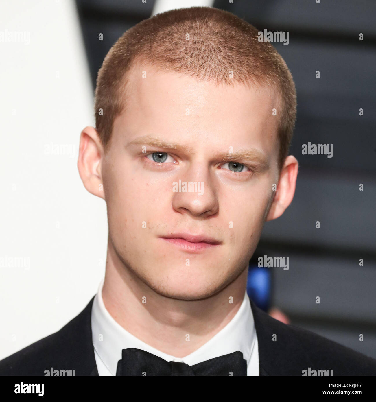 BEVERLY HILLS, LOS ANGELES, CA, USA - FEBRUARY 26: Lucas Hedges arrives ...