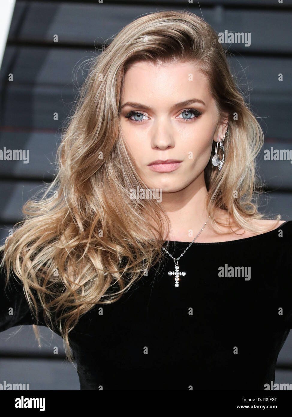 BEVERLY HILLS, LOS ANGELES, CA, USA - FEBRUARY 26: Lily Donaldson ...