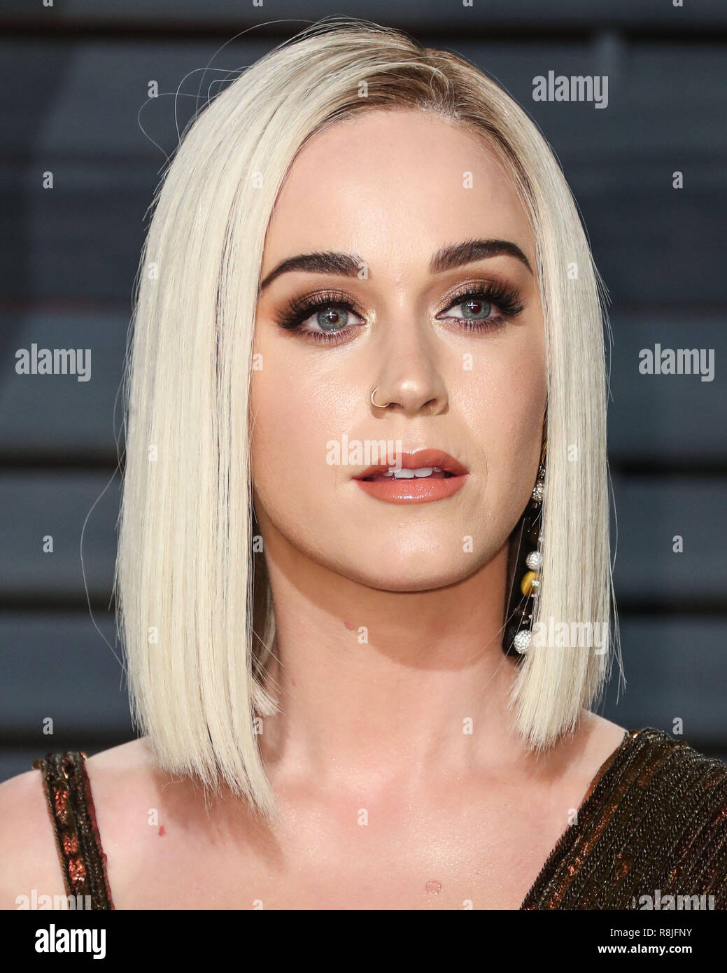 BEVERLY HILLS, LOS ANGELES, CA, USA - FEBRUARY 26: Katy Perry arrives ...