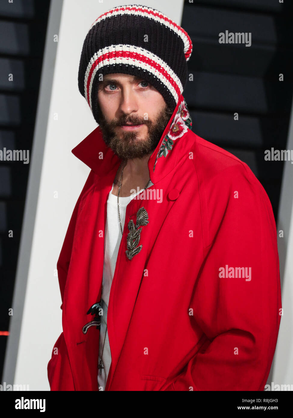 BEVERLY HILLS, LOS ANGELES, CA, USA - FEBRUARY 26: Jared Leto arrives ...