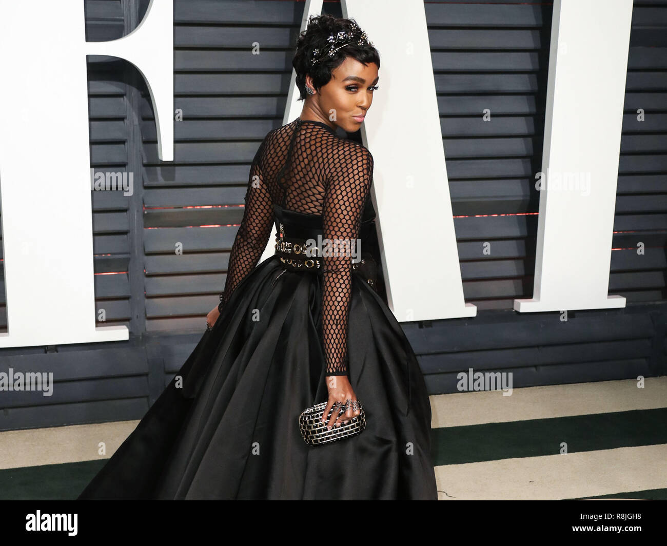 BEVERLY HILLS, LOS ANGELES, CA, USA - FEBRUARY 26: Janelle Monae ...