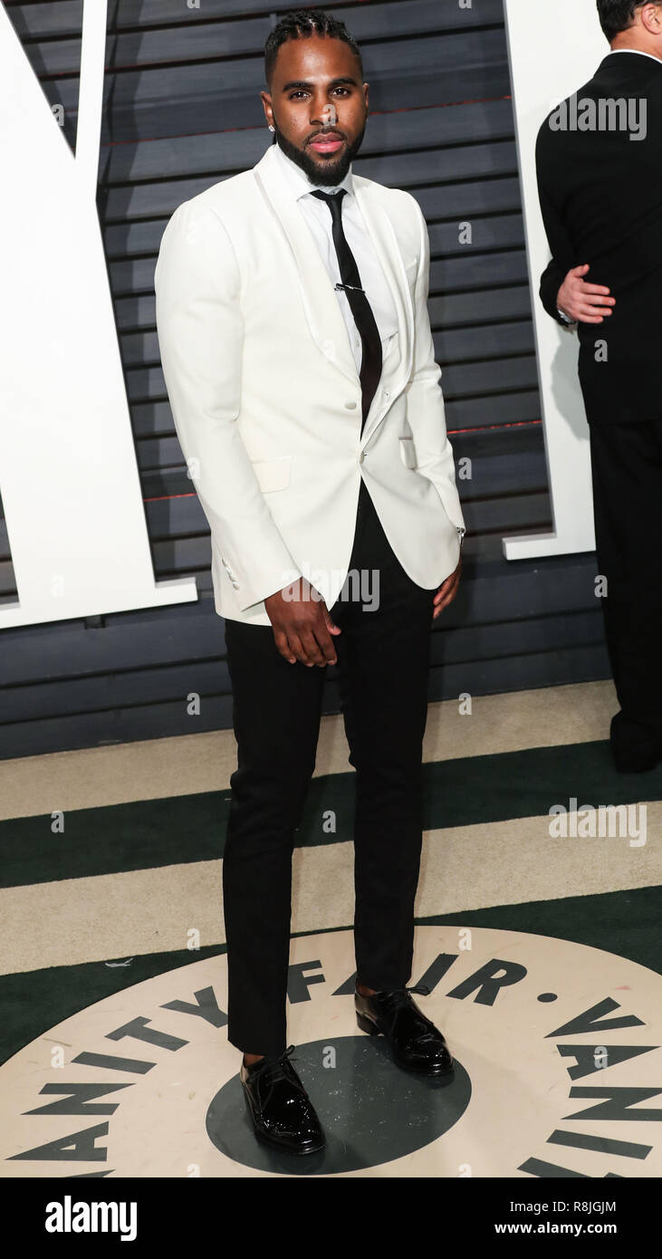 BEVERLY HILLS, LOS ANGELES, CA, USA - FEBRUARY 26: Jason Derulo arrives ...
