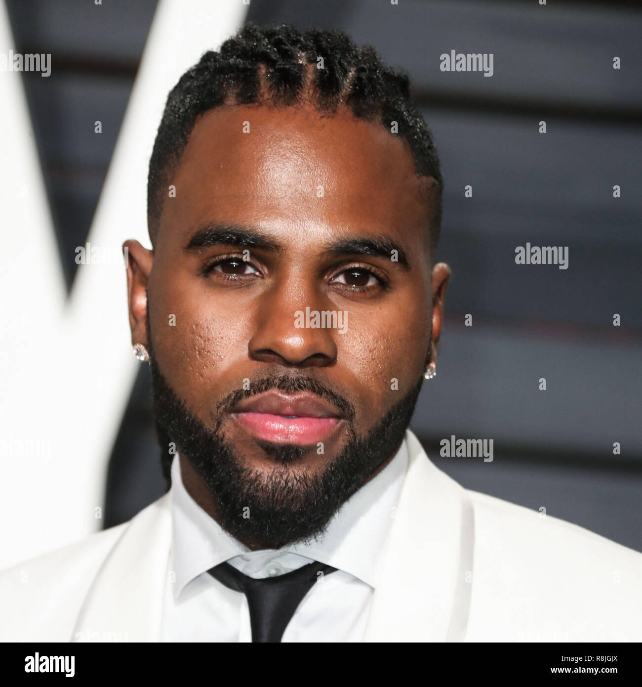 BEVERLY HILLS, LOS ANGELES, CA, USA - FEBRUARY 26: Jason Derulo arrives ...