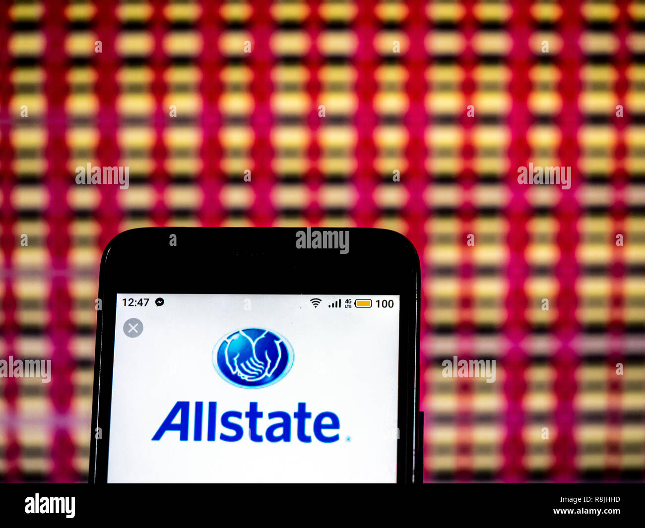 Allstate insurance logo hi-res stock photography and images - Alamy