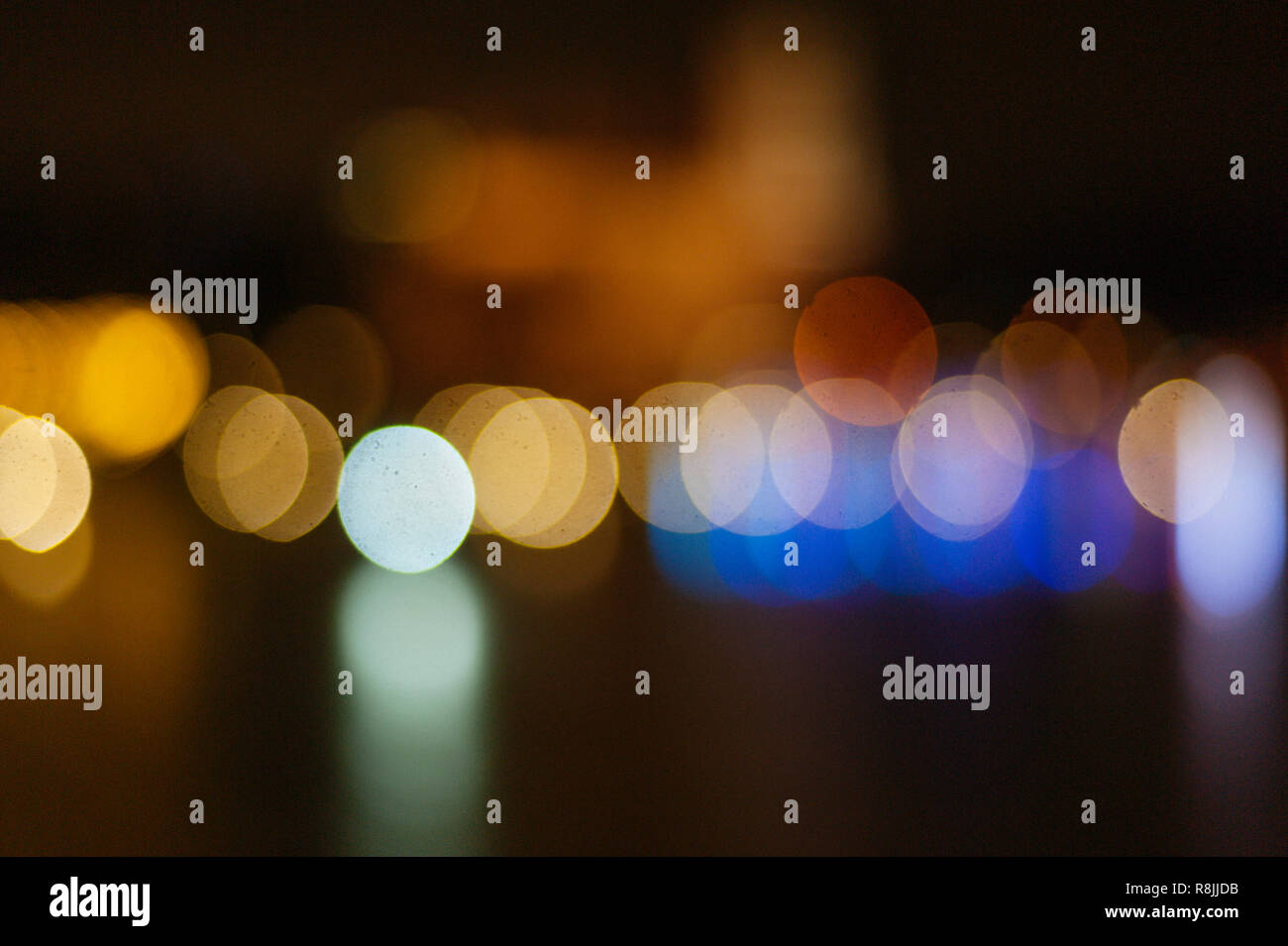Colorful Light Bokeh Abstract Background Stock Photo - Alamy