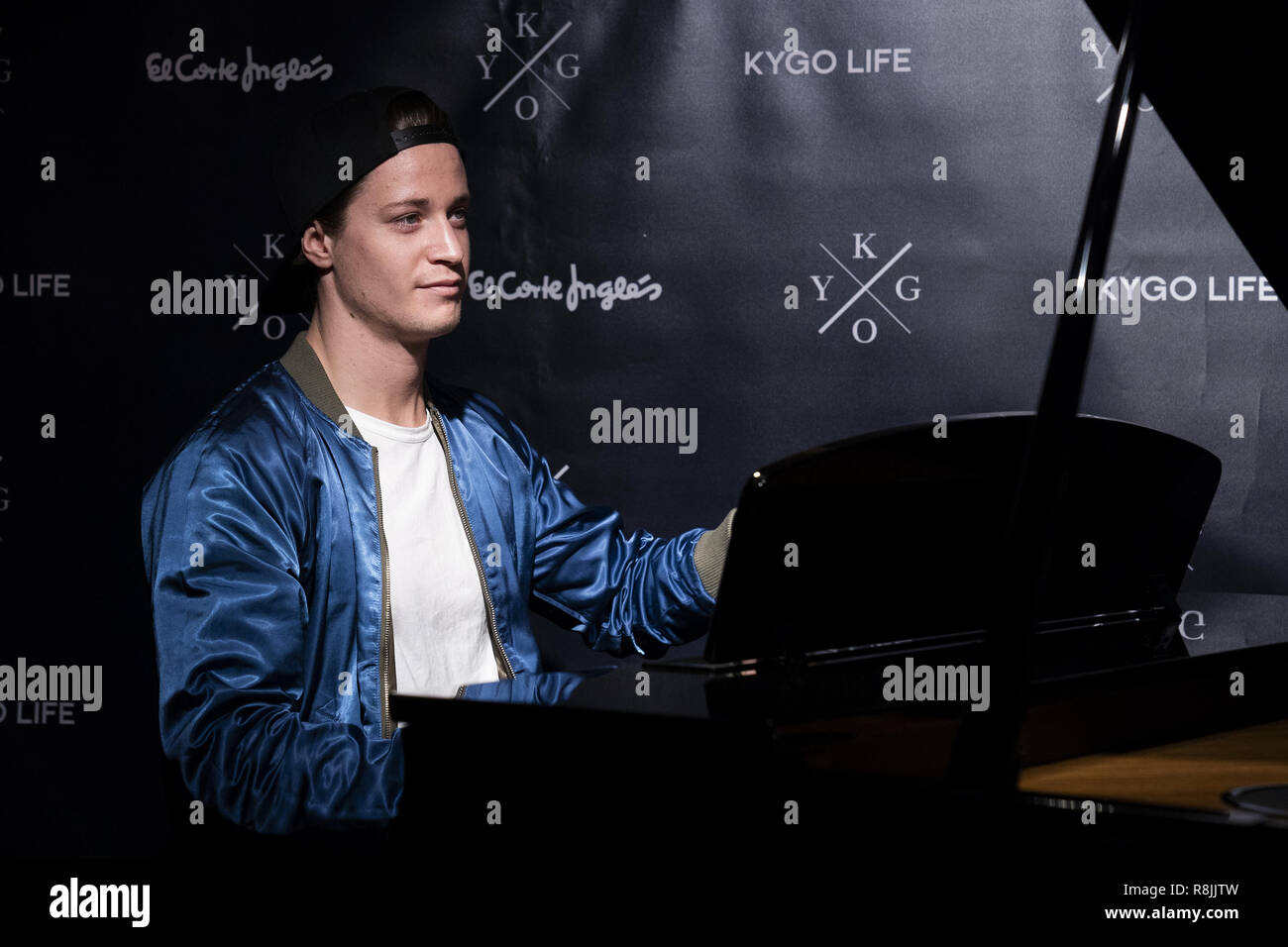 DJ Kygo (Kyrre Gørvell-Dahll) performs during his presentation of the ...