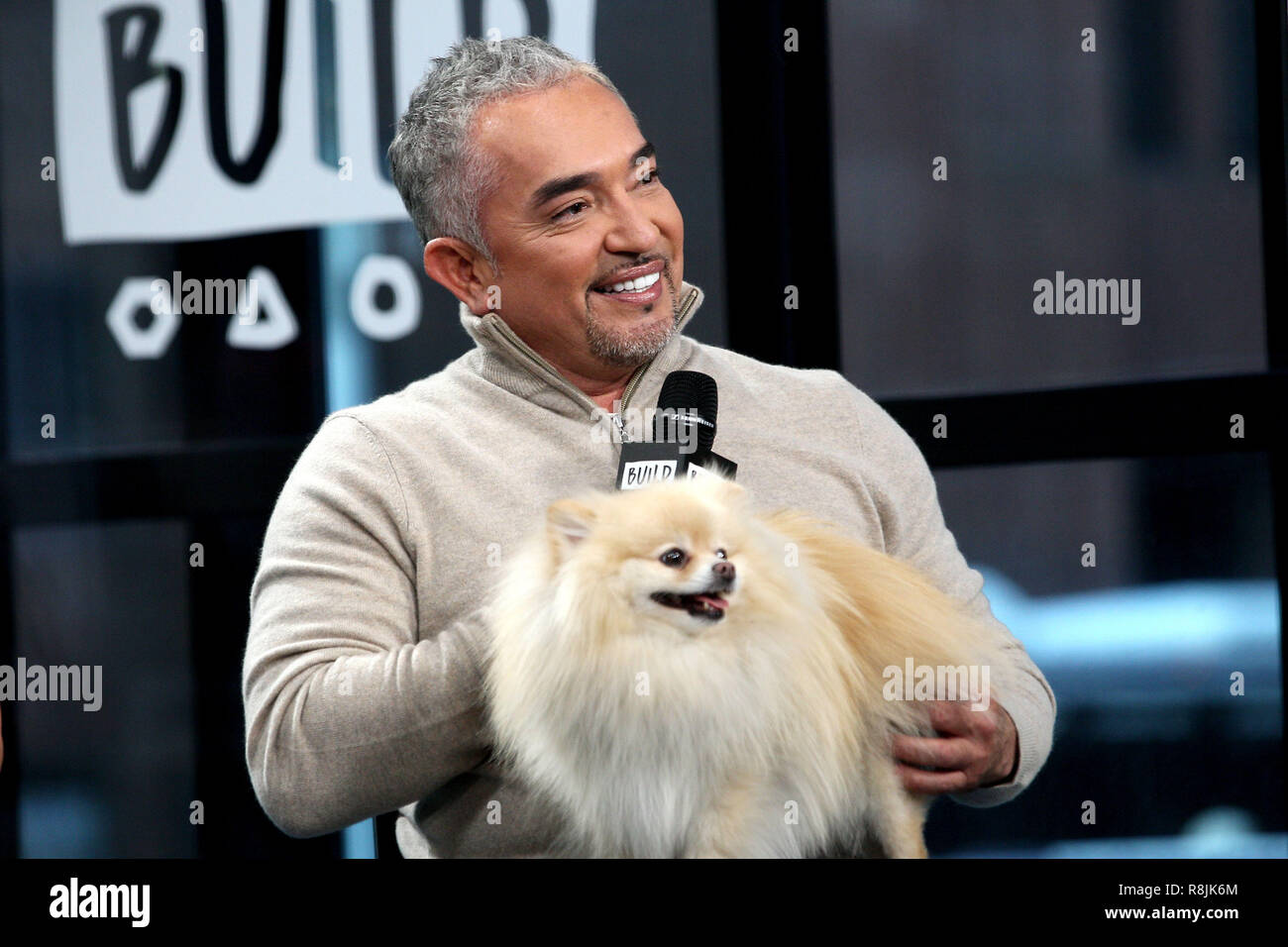 NEW YORK, NY - FEBRUARY 17: Cesar Millan attends Build Series to ...