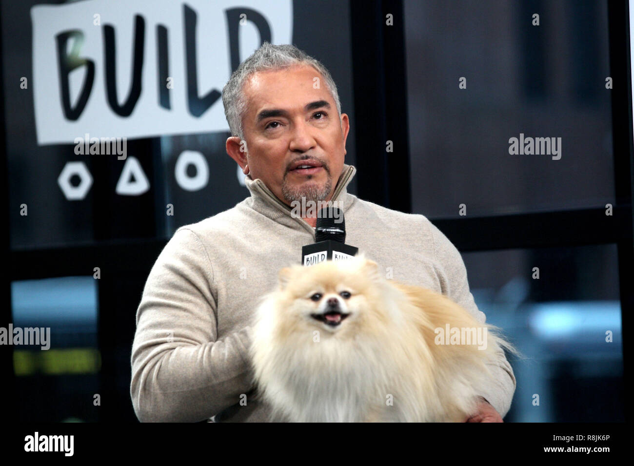 NEW YORK, NY - FEBRUARY 17: Cesar Millan attends Build Series to ...