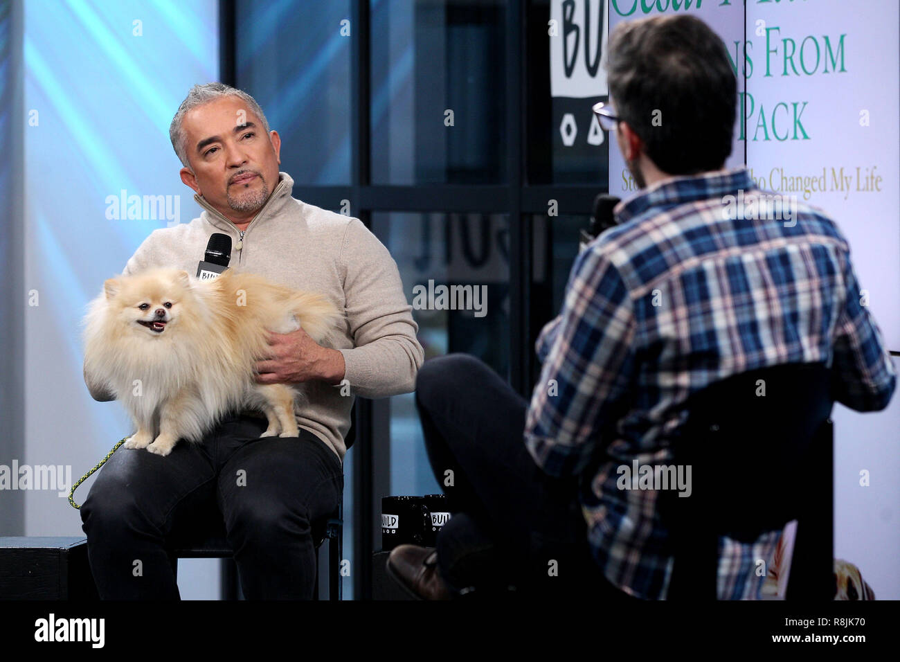 NEW YORK, NY - FEBRUARY 17: Cesar Millan attends Build Series to ...