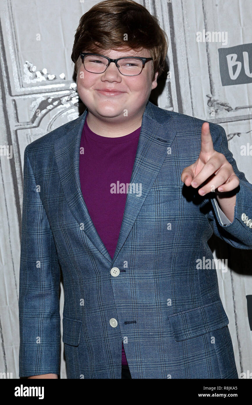 NEW YORK, NY - AUGUST 30: Build presents Jeremy Ray Taylor cast member ...