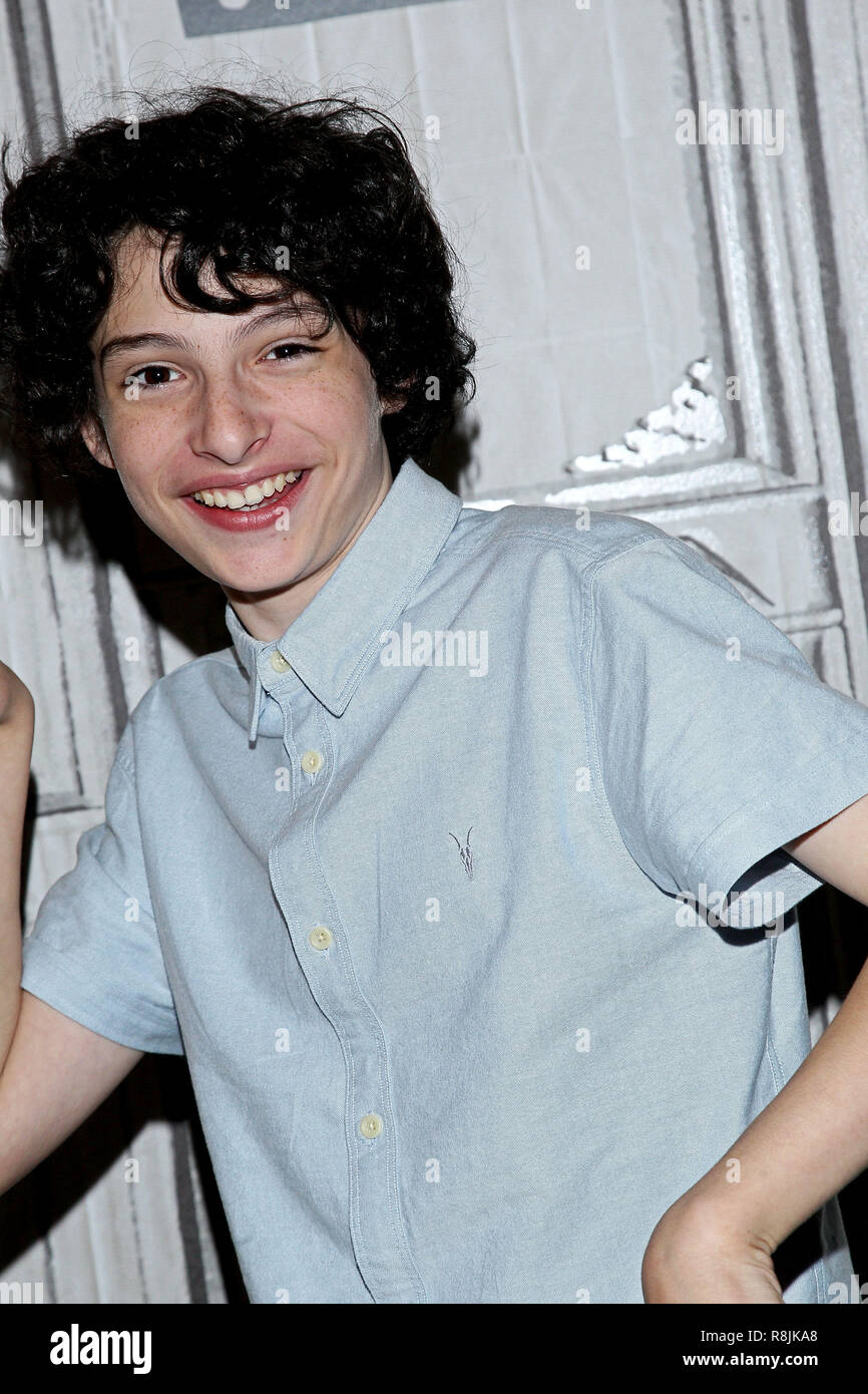 NEW YORK, NY - AUGUST 30: Build presents Finn Wolfhard cast member of ...
