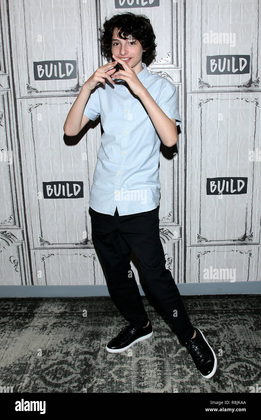 NEW YORK, NY - AUGUST 30: Build presents Finn Wolfhard cast member of ...