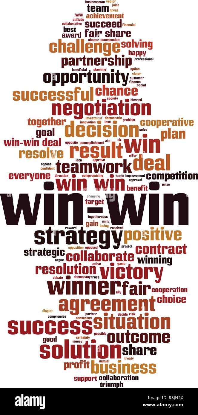 Win win compromise agreement Stock Vector Images - Alamy