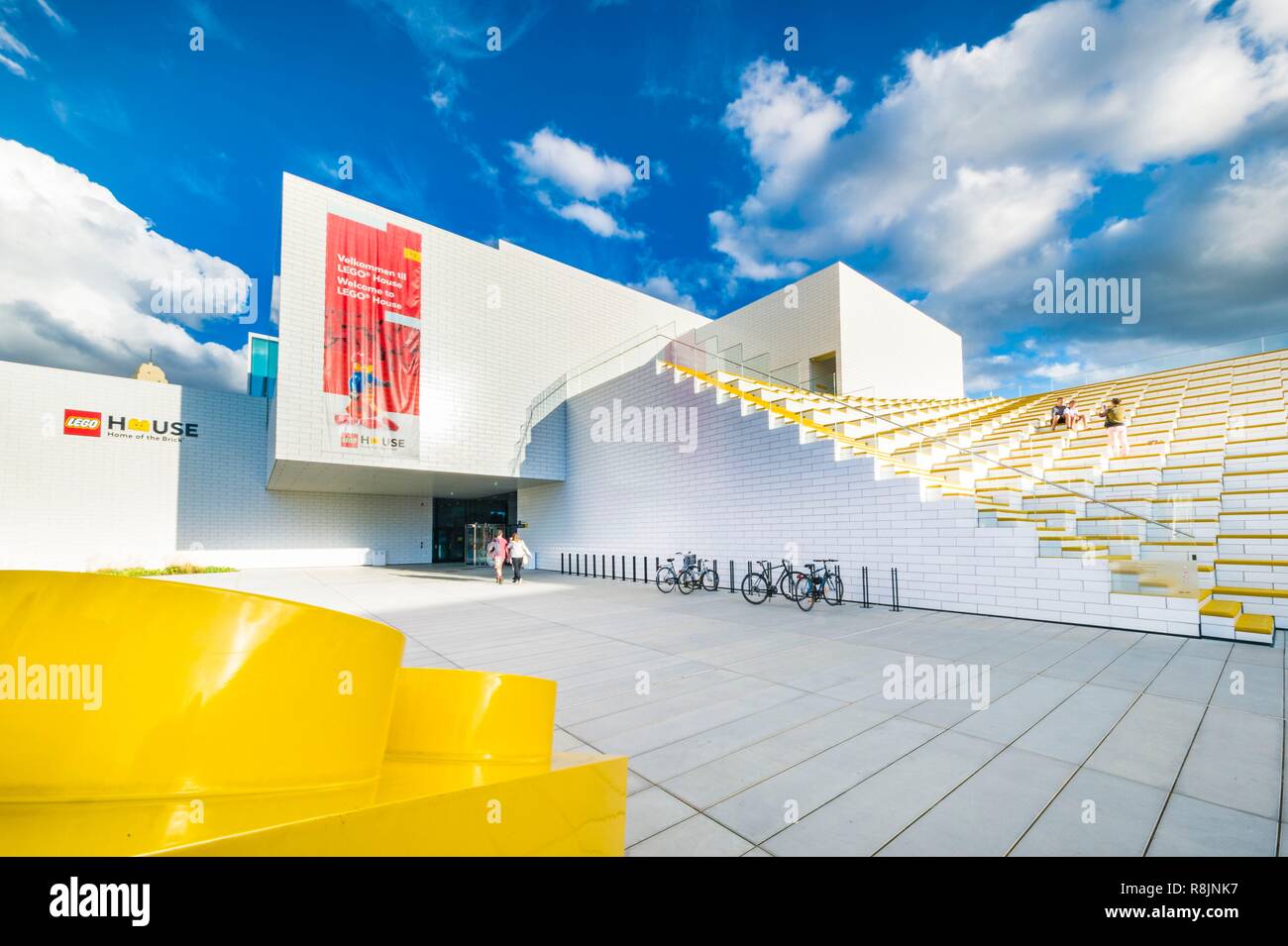 Denmark, Jutland, Billund, Lego® House is the Lego® experimental center ...