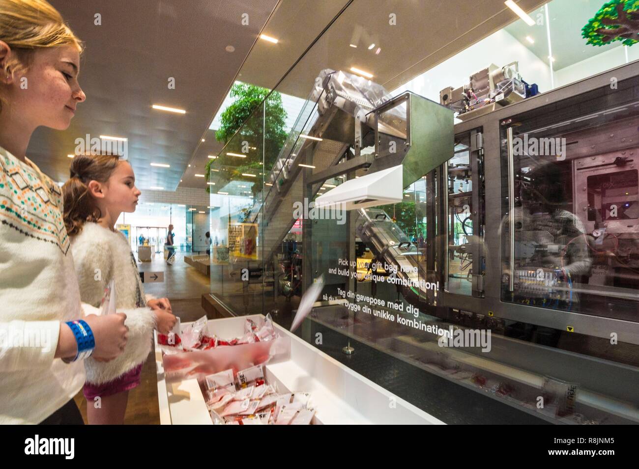 Denmark, Jutland, Billund, Lego® House is the Lego® experimental center ...