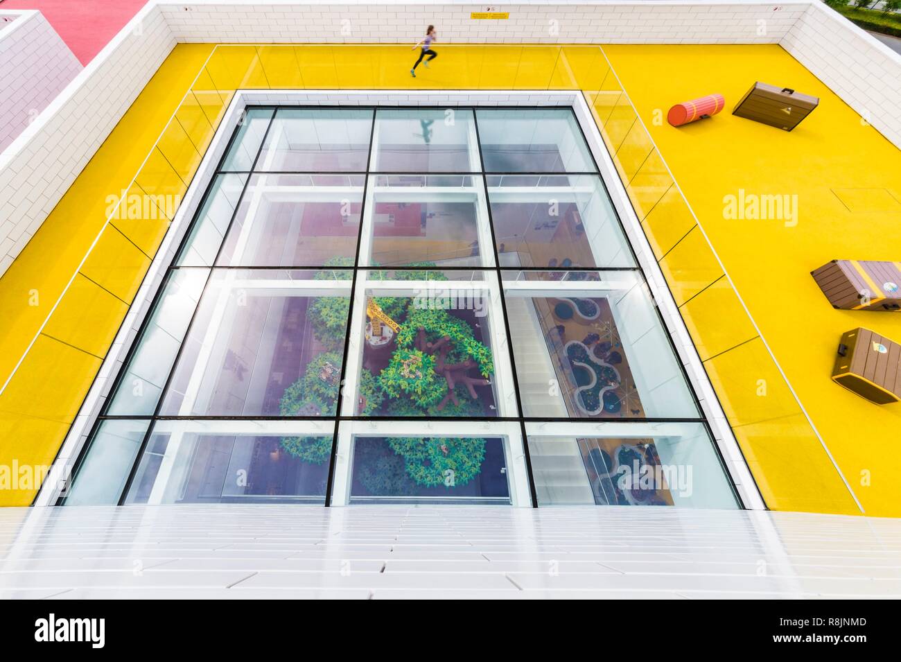 Denmark, Jutland, Billund, Lego® House is the Lego® experimental center ...