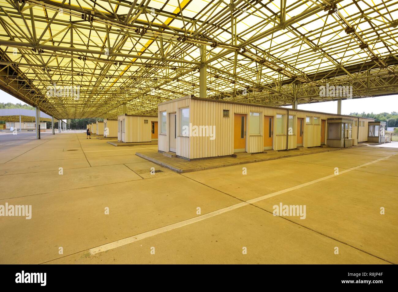 Germany, Saxony Anhalte, Marienborn, Memorial, Checkpoint Alpha ...