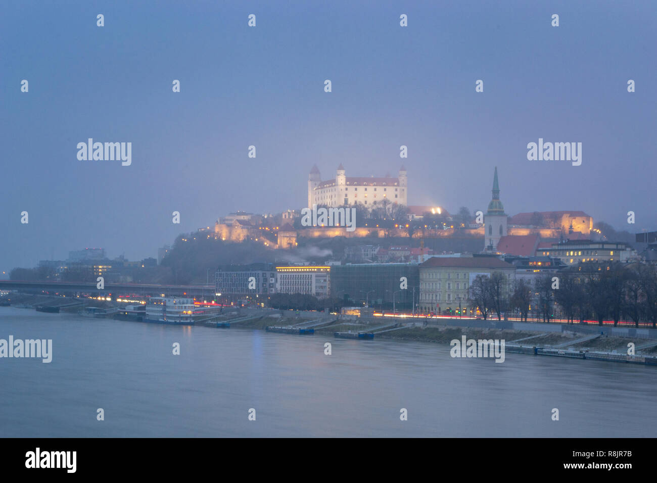 Slovakia night city hi-res stock photography and images - Alamy