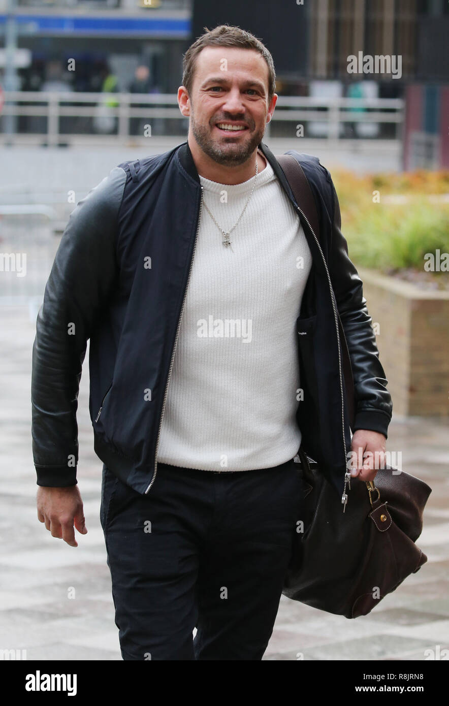 Jamie Lomas outside ITV Studios Featuring: Jamie Lomas Where: London ...