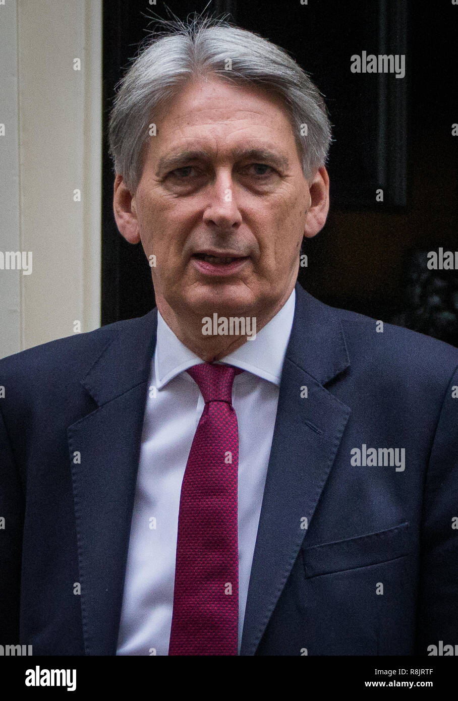 Chancellor of the Exchequer Philip Hammond departs from Number 11 ...