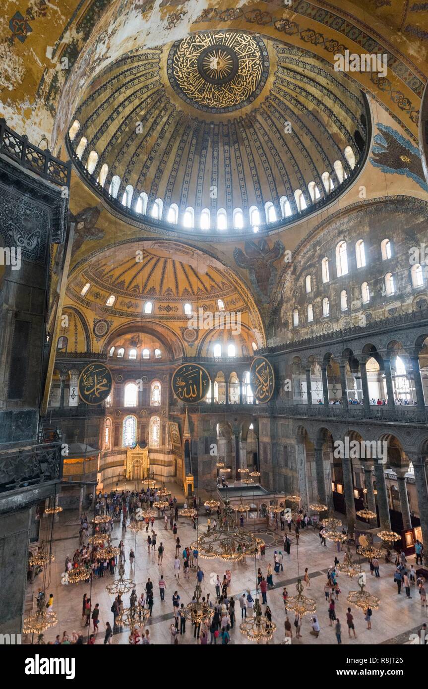 Turkey, Istanbul, historical centre listed as World Heritage by UNESCO ...