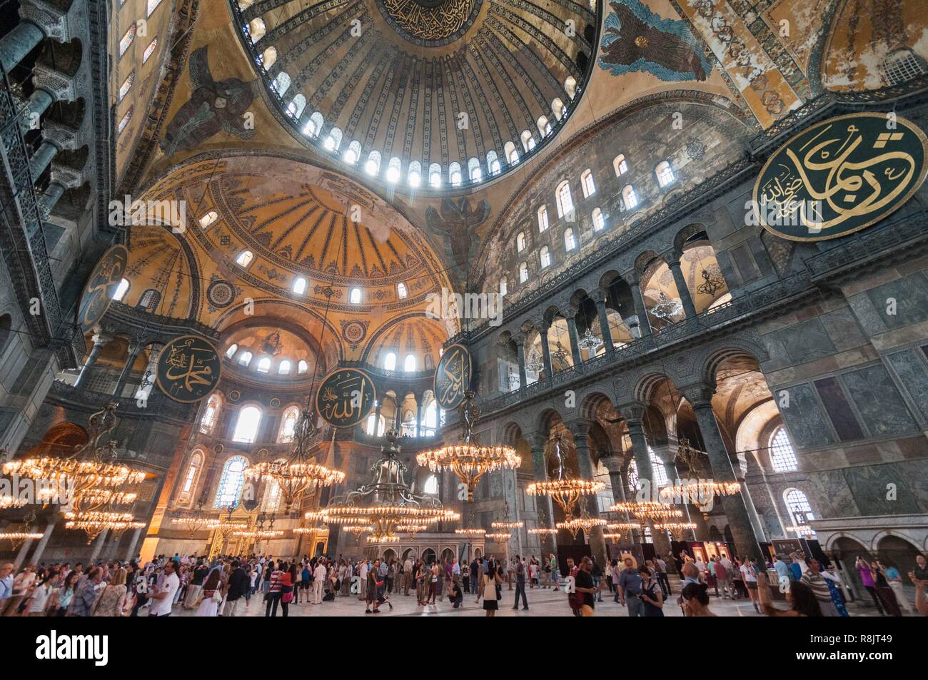 Turkey, Istanbul, historical centre listed as World Heritage by UNESCO ...