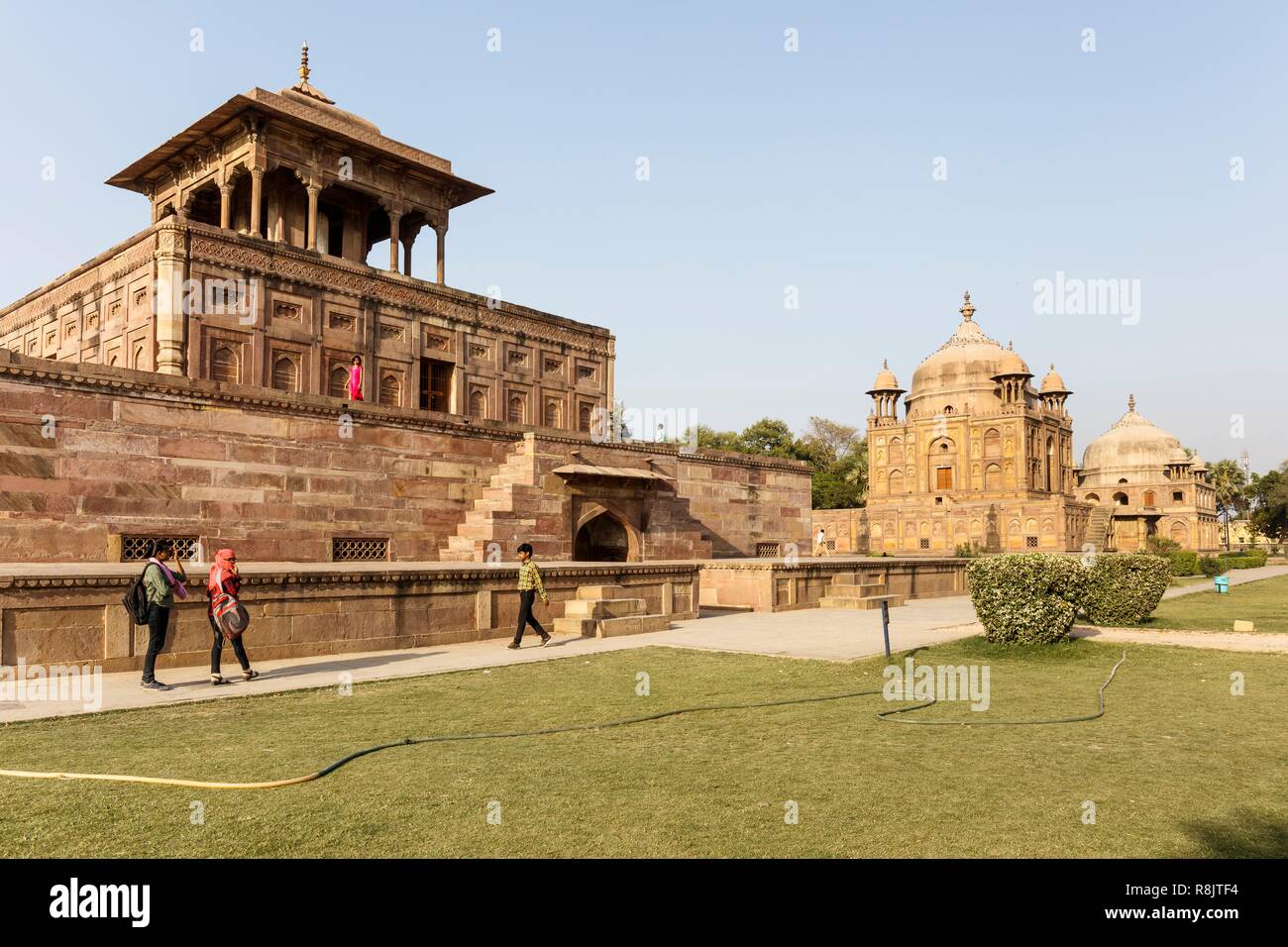 India, Uttar Pradesh, Allahabad, Khusru Bagh in the Mughal garden, Shah ...