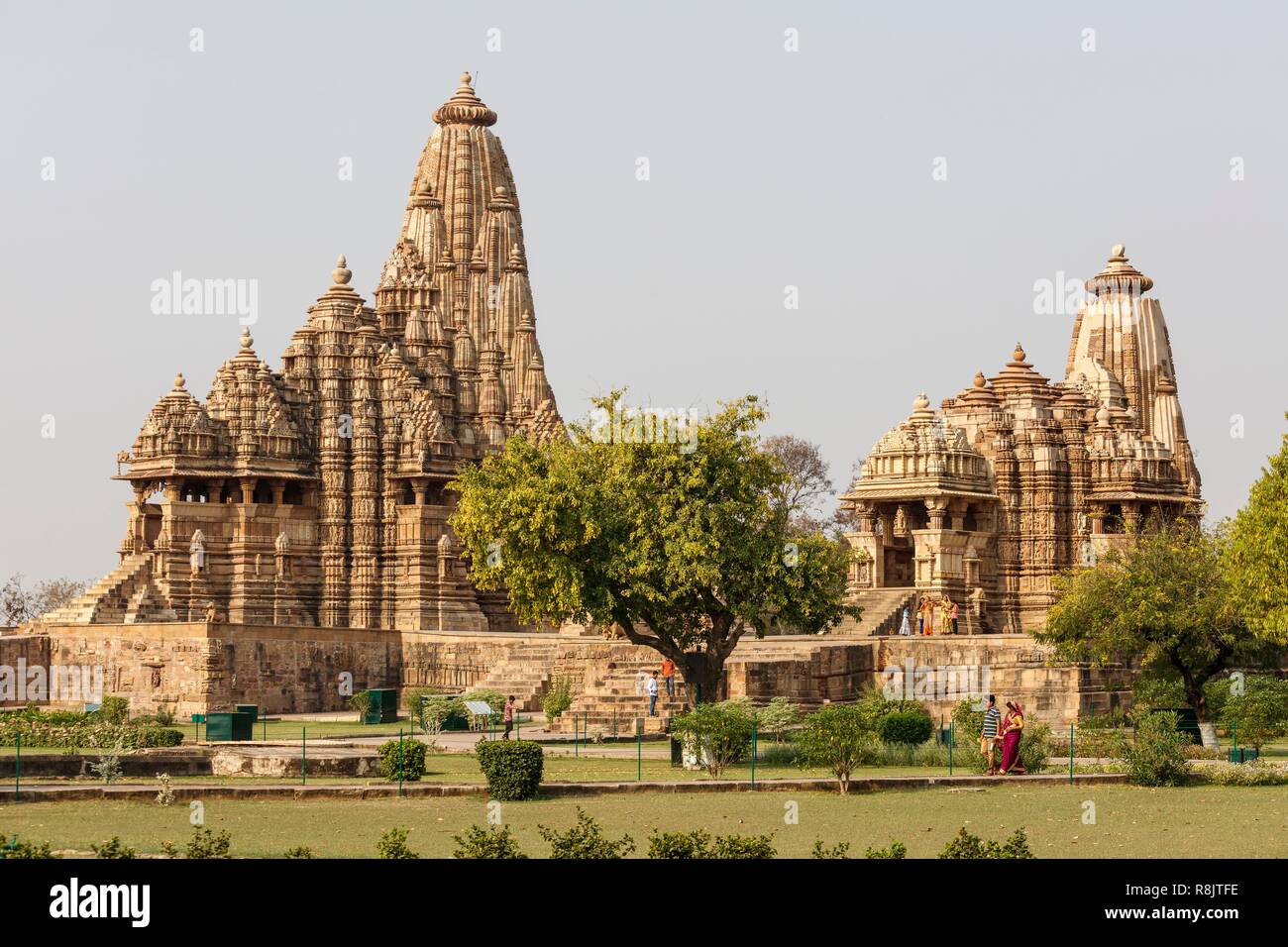 India, Madhya Pradesh, Khajuraho, monuments listed as World Heritage by ...