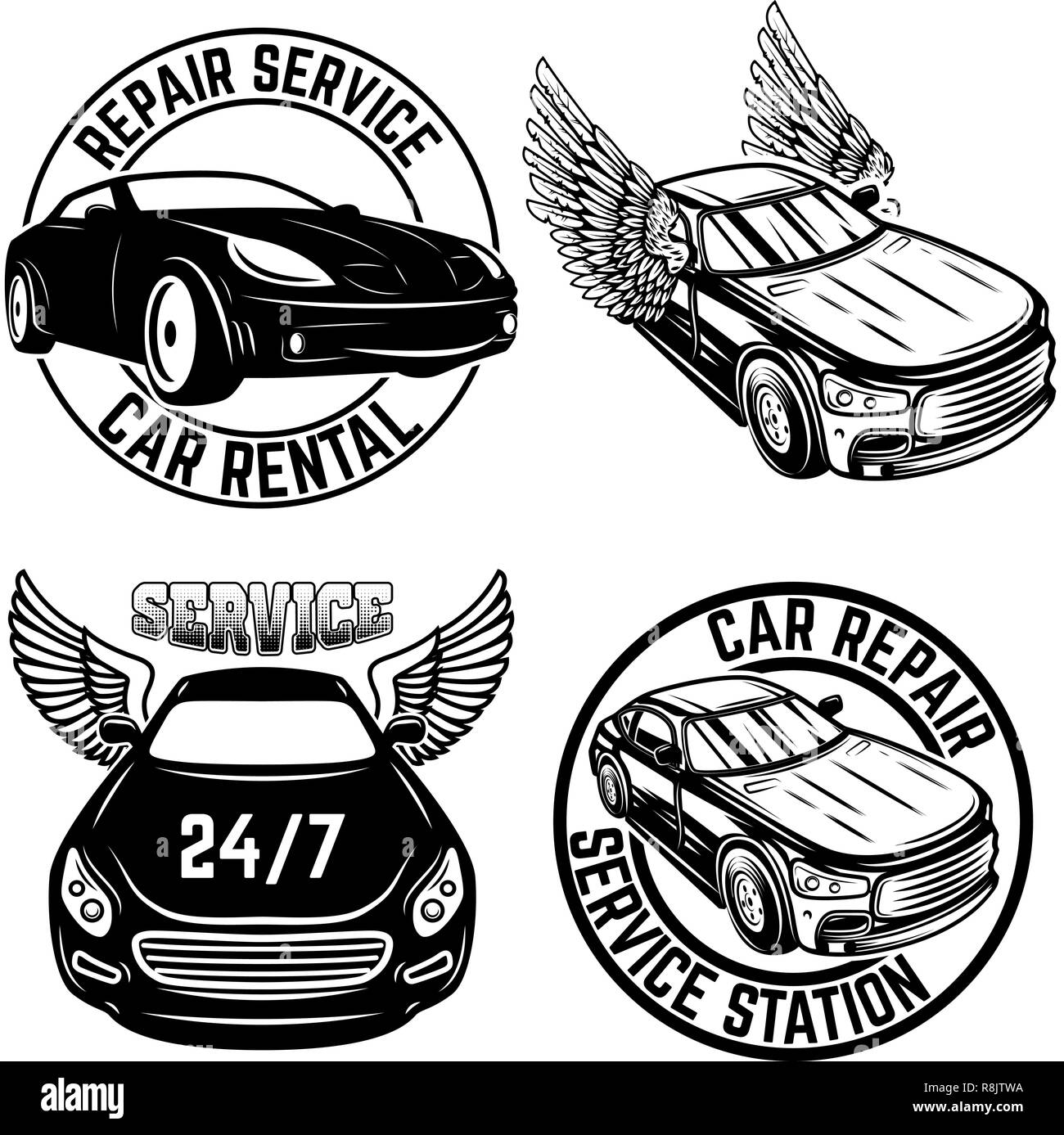 Luxury Car Symbols T