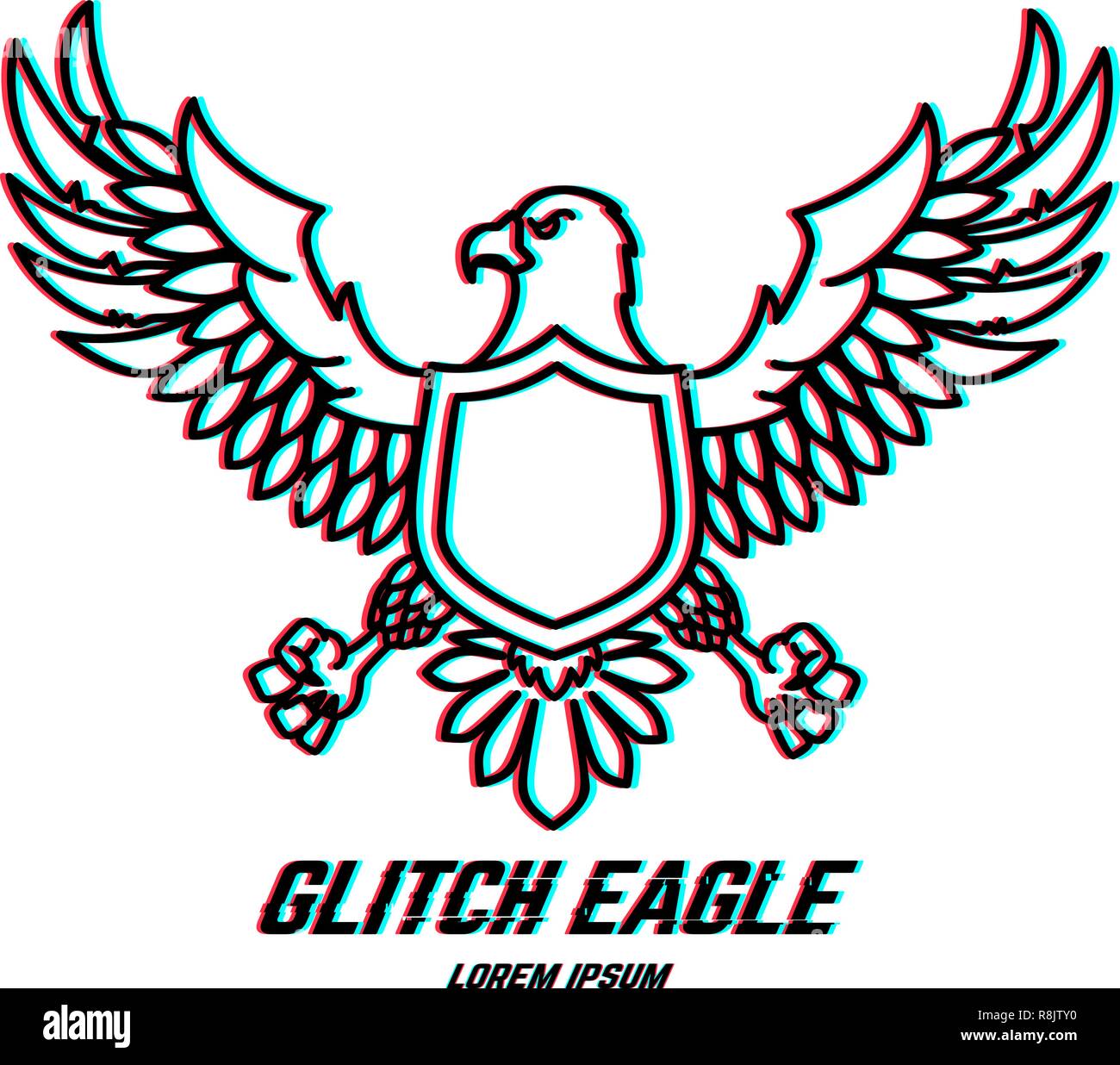 Glitch bird hi-res stock photography and images - Alamy