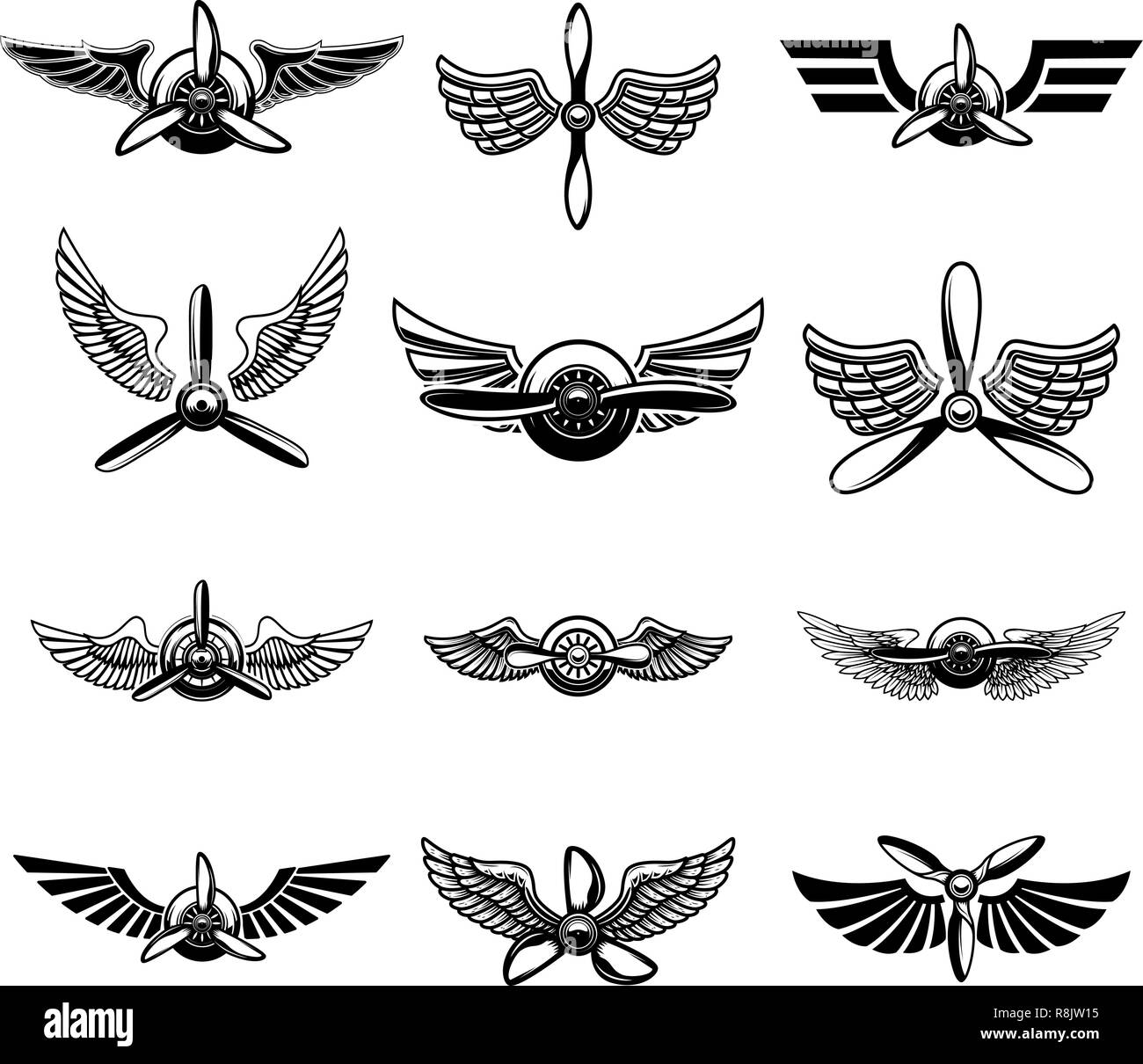 Pilot Wings Vector