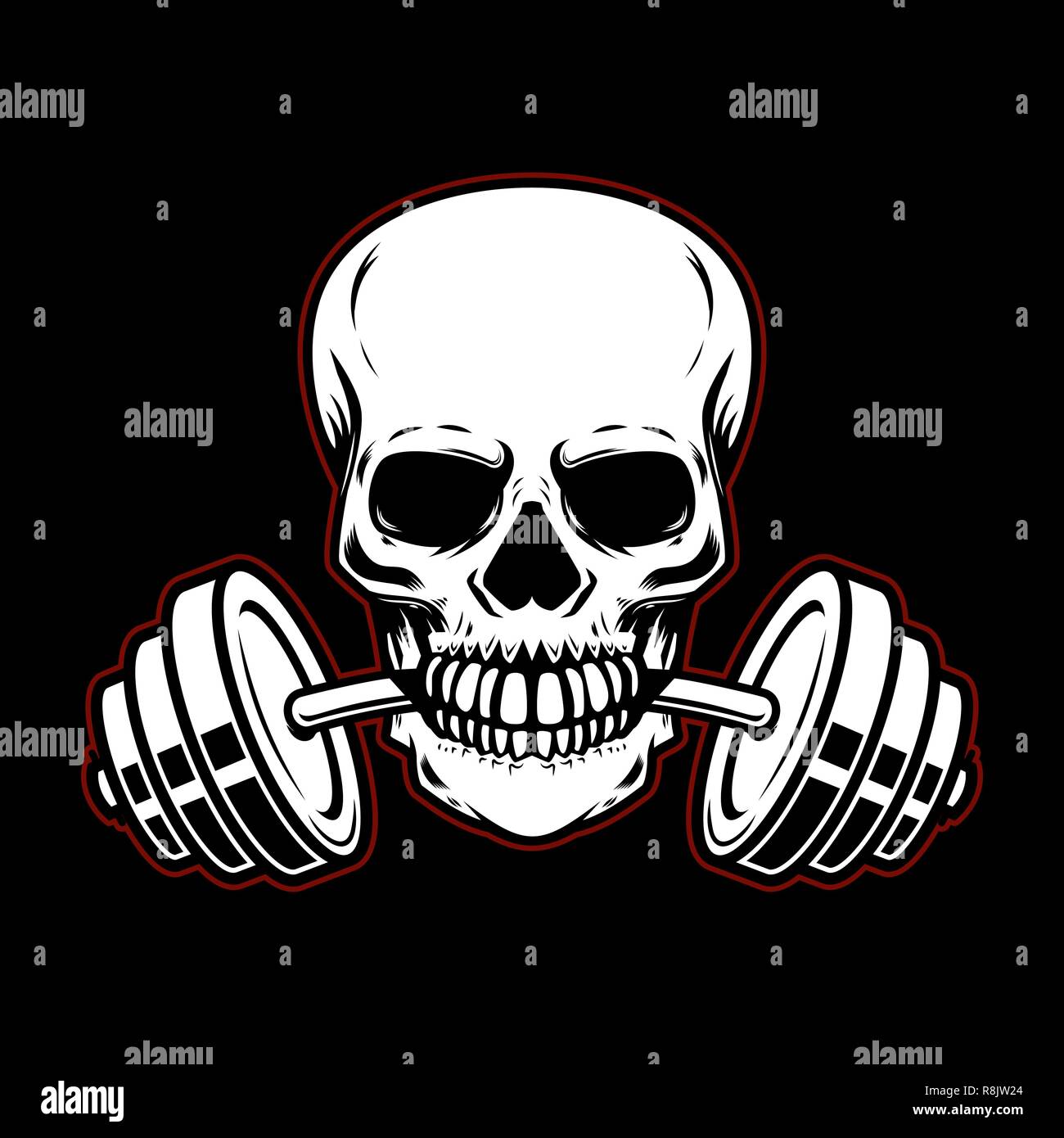 Skull Gym Logo