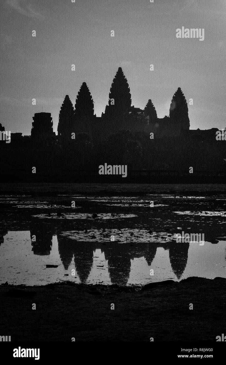 Angkor Wat temple complex in Cambodia Stock Photo - Alamy