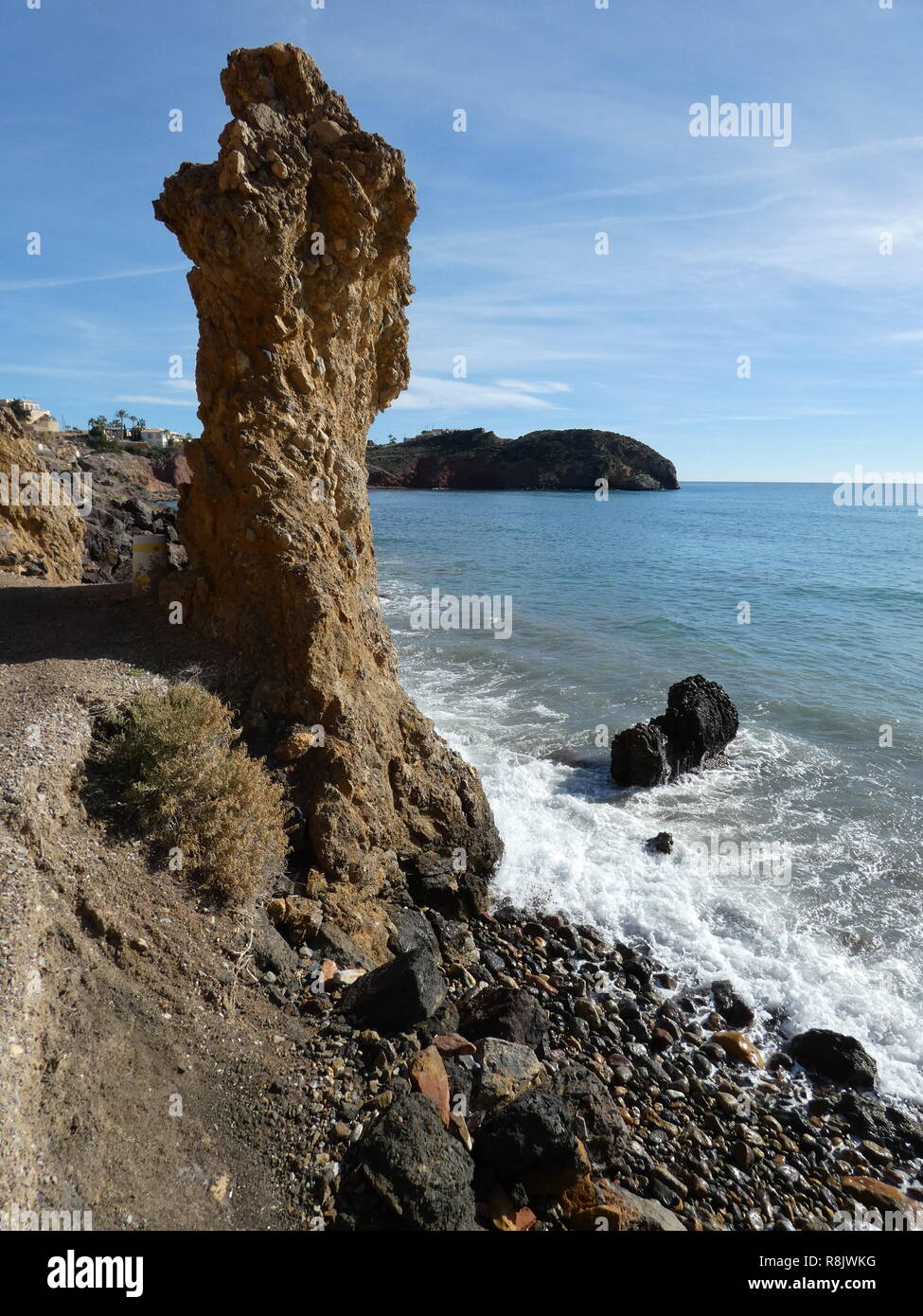 Coastline mazarron bay in spain hi-res stock photography and images - Alamy