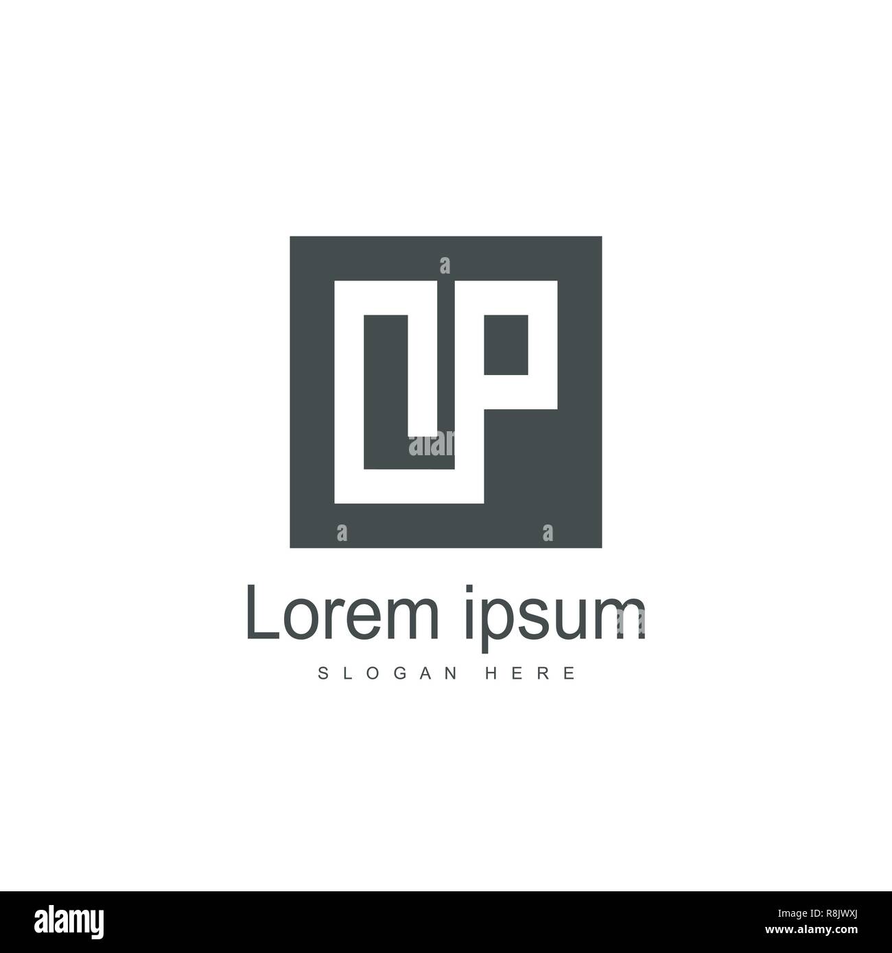 Initial Letter O Logo Template Vector Design Stock Vector Image & Art ...